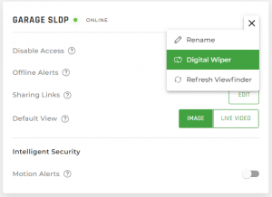 Camera Settings - TrueLook Help Documentation